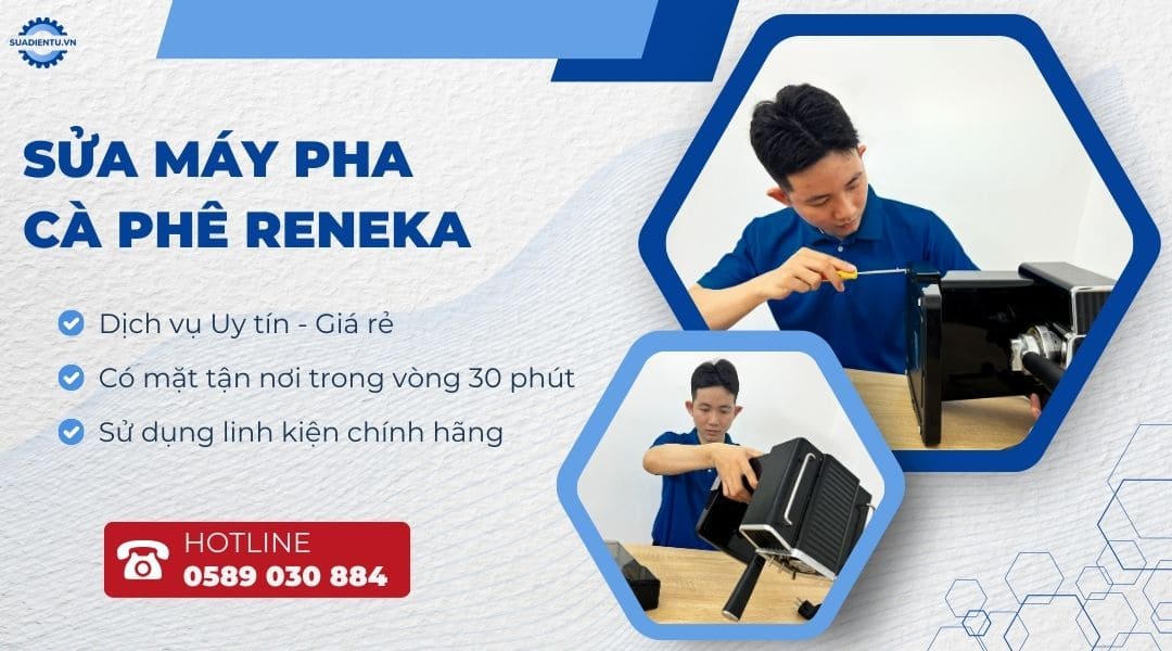 Sửa Máy Pha Cafe Reneka - Thợ Sửa Uy Tín, Giá Rẻ