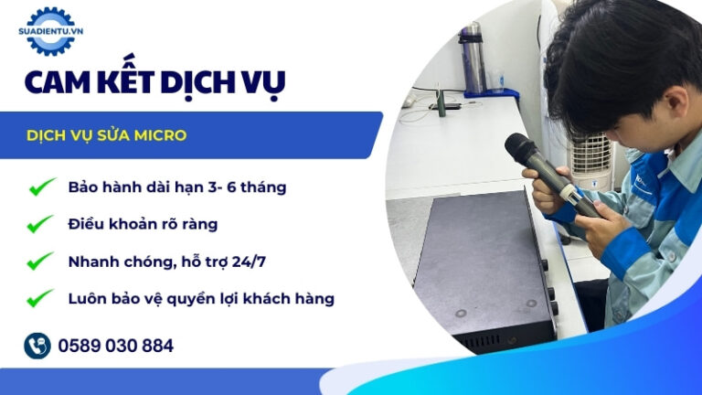 Sửa Micro Alpha Works - Dịch Vụ Uy Tín, Thợ Sửa Giỏi
